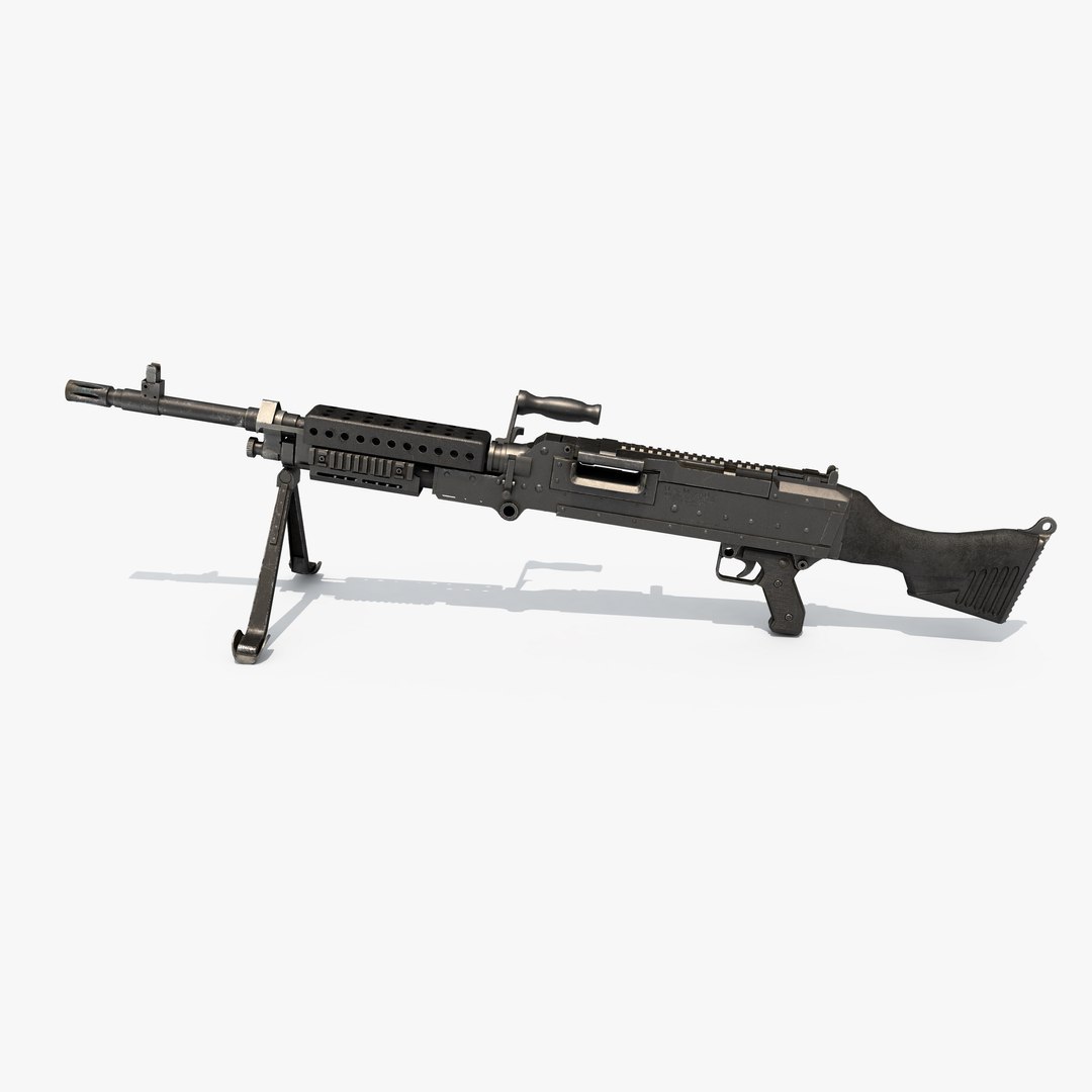 3D Model Machine Gun M 240 - TurboSquid 1956020
