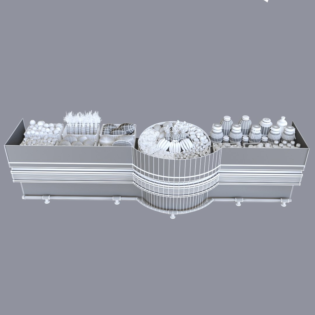 Shop Showcases Model - TurboSquid 1424880