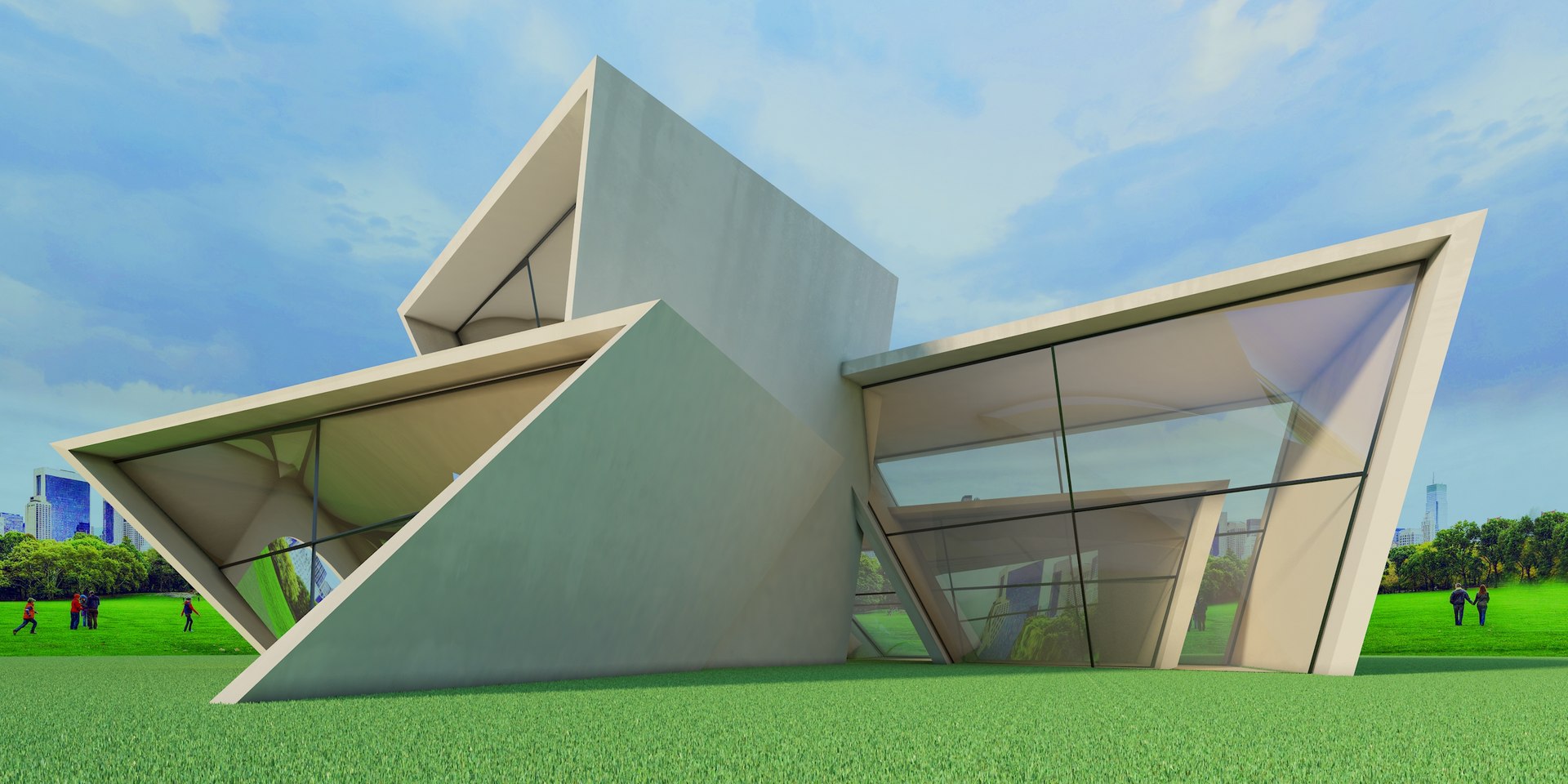 3D Building Modern Model - TurboSquid 1185504
