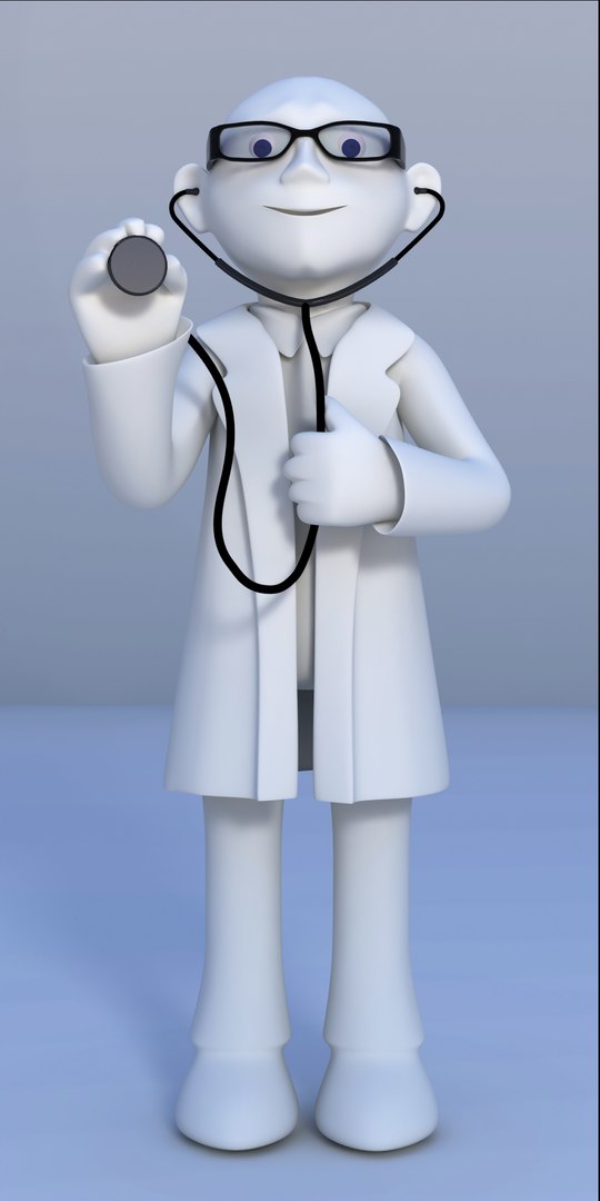 Doctor 3D Model - TurboSquid 1386671