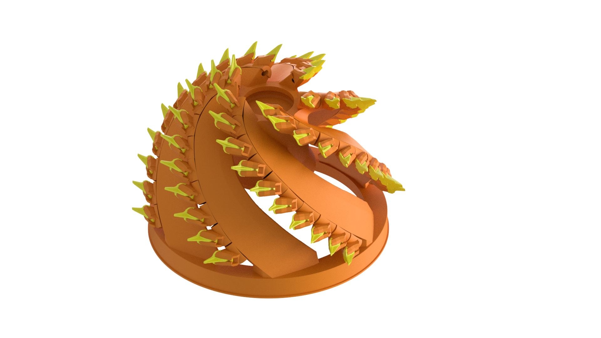 Rock Cutter Head 3D - TurboSquid 1983106