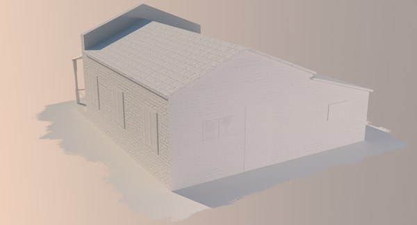 wild west sheriffs house 1 3d model