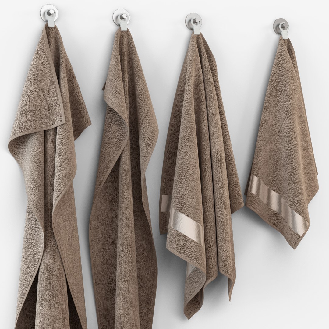 3d Model Towel Cloth Fabric