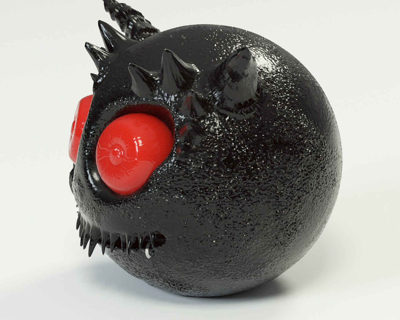 Smiley Monster Kreatur Charakter creature 3D-Modell - TurboSquid 1743272