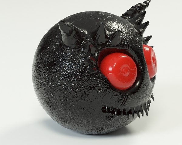 3D Smiley monster creature character - TurboSquid 1743272