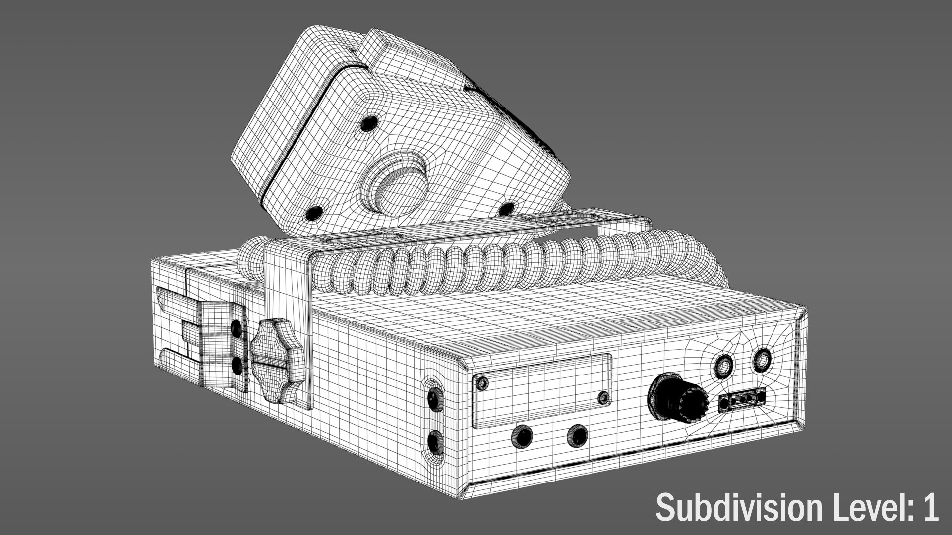 3D Cb Radio - TurboSquid 1418298