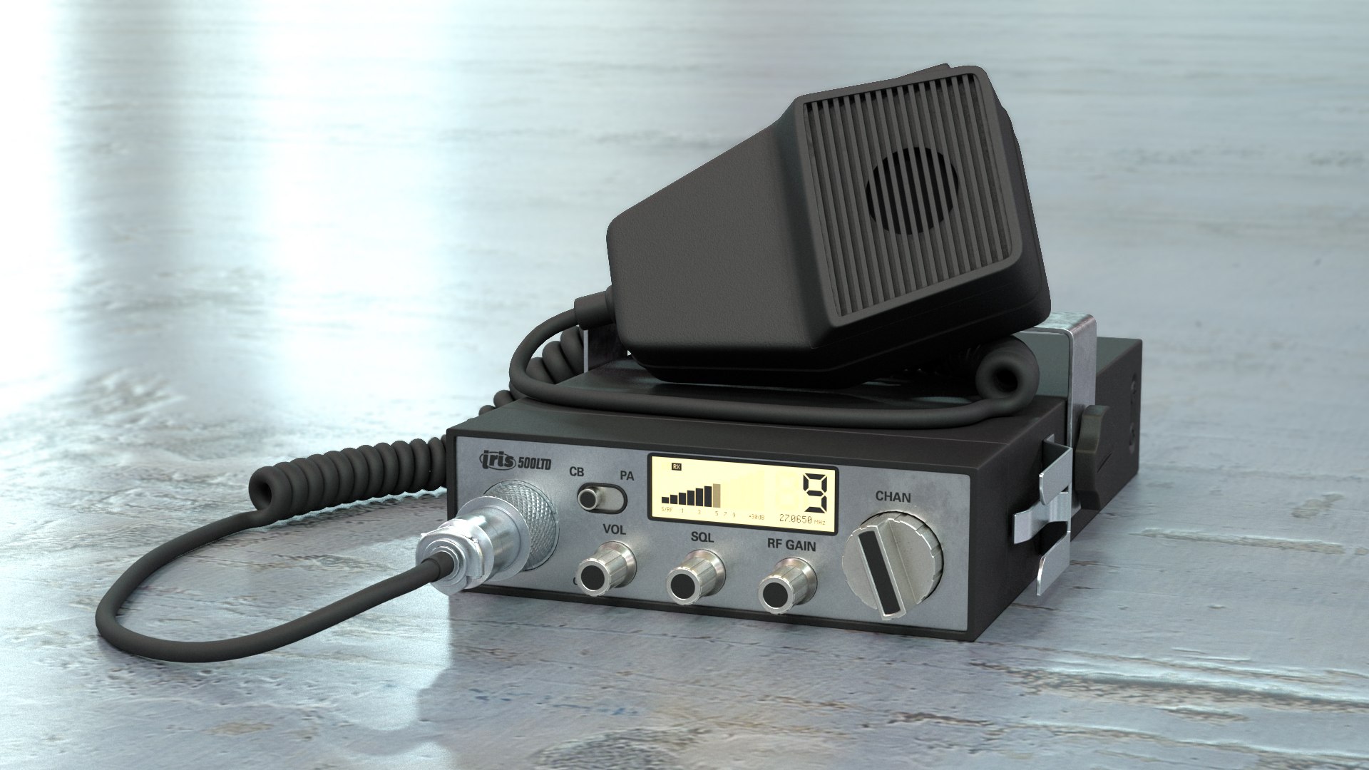 3D Cb Radio - TurboSquid 1418298
