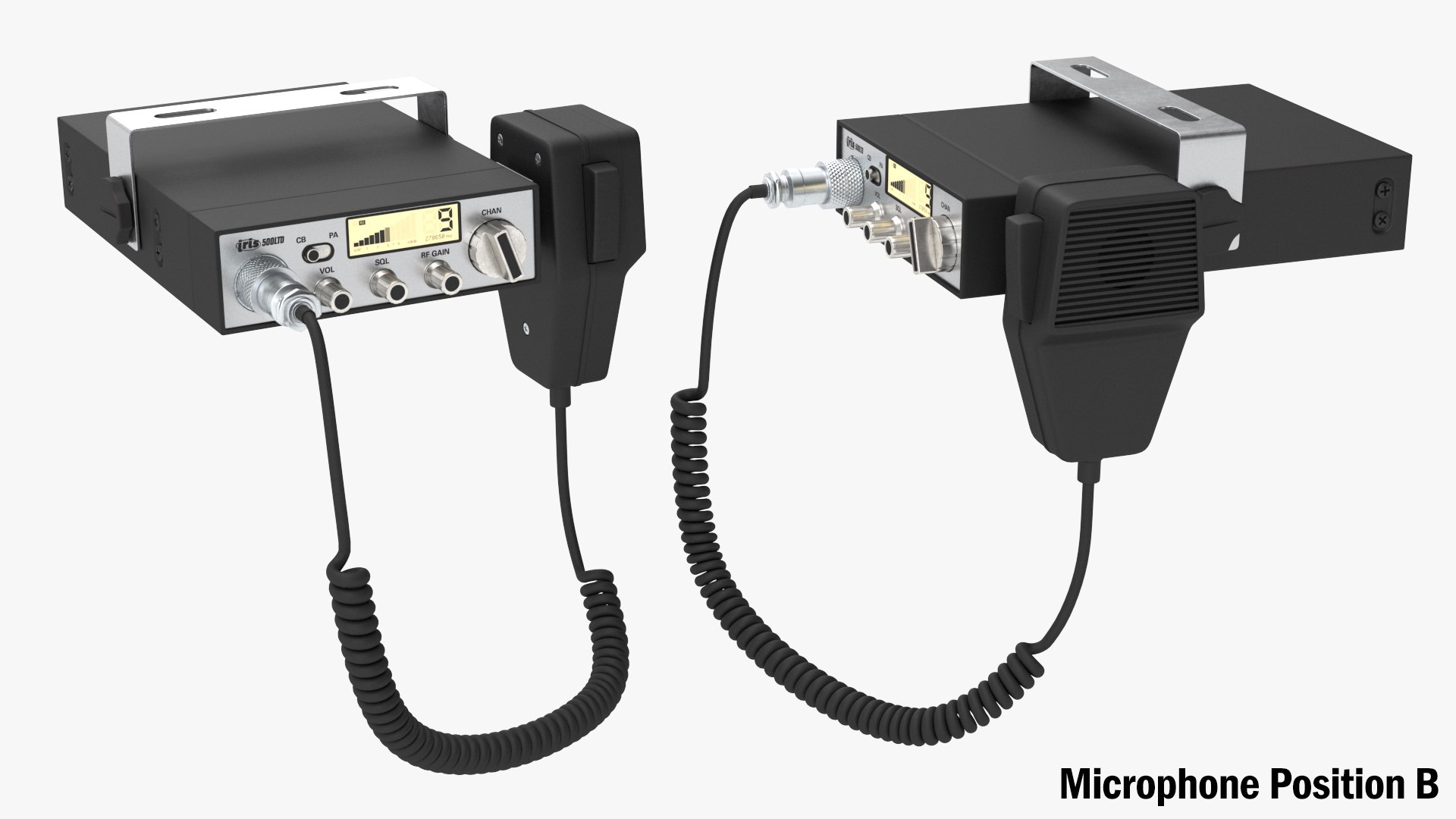 3D Cb Radio - TurboSquid 1418298