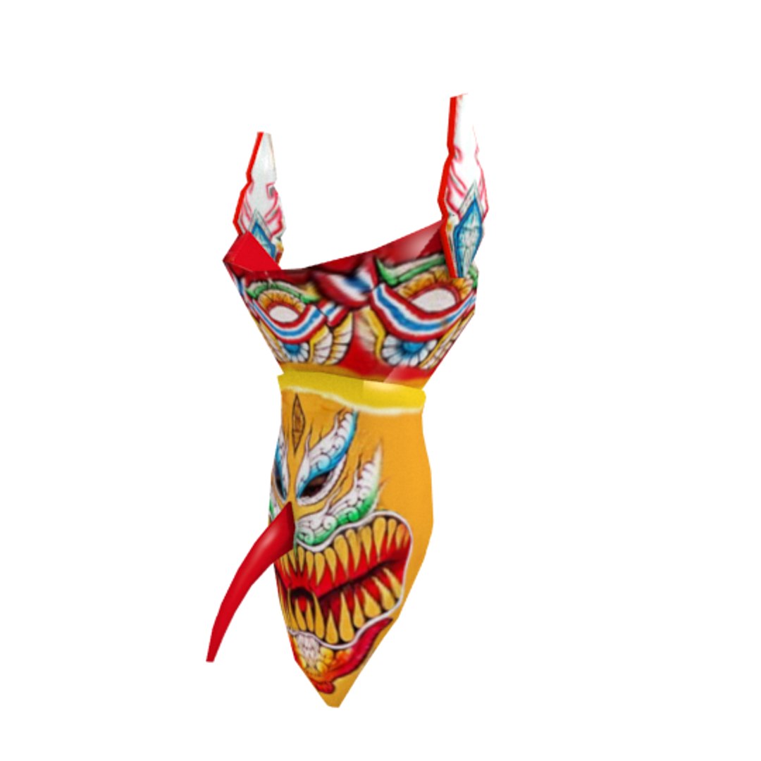 3D Model Phi Ta Khon Ghost - TurboSquid 1361248