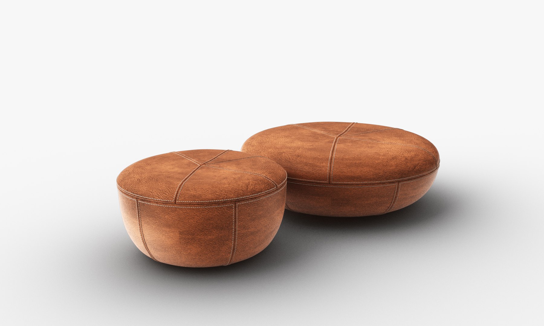 3D Padded Stool - TurboSquid 1507874