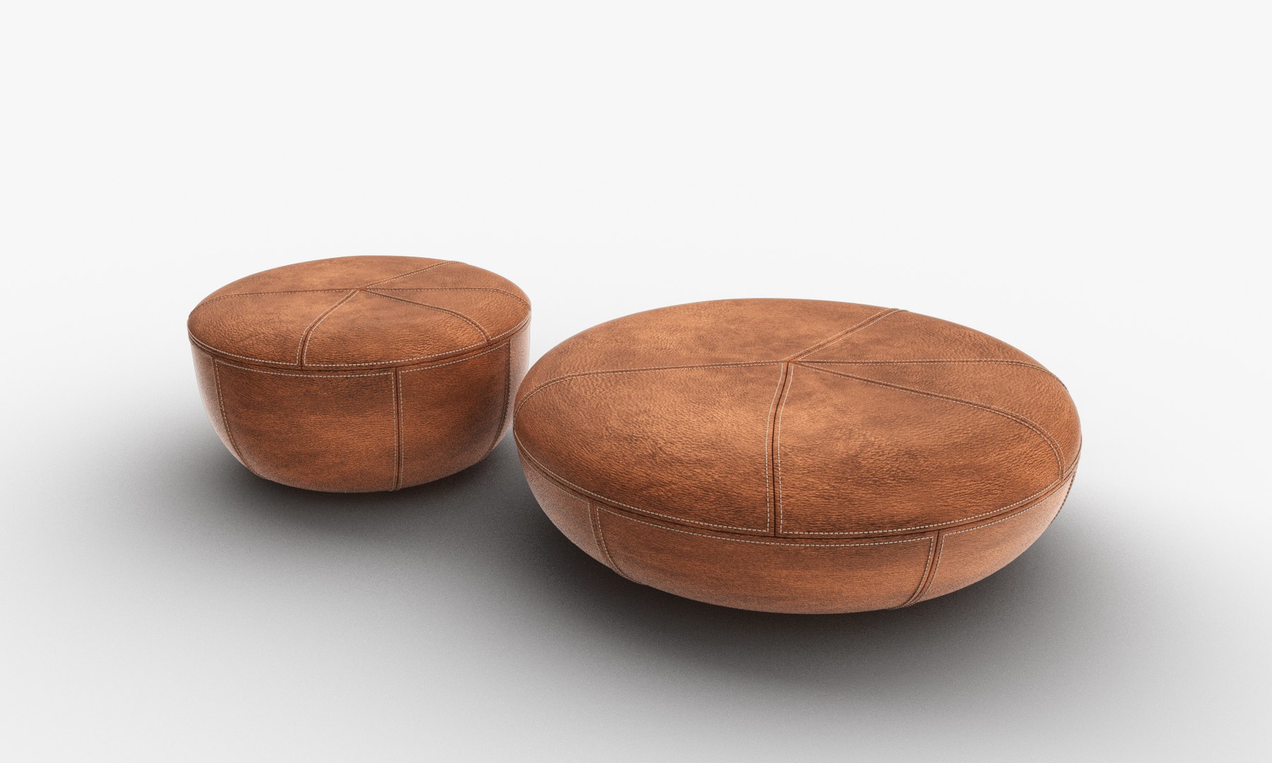 3D Padded Stool - TurboSquid 1507874