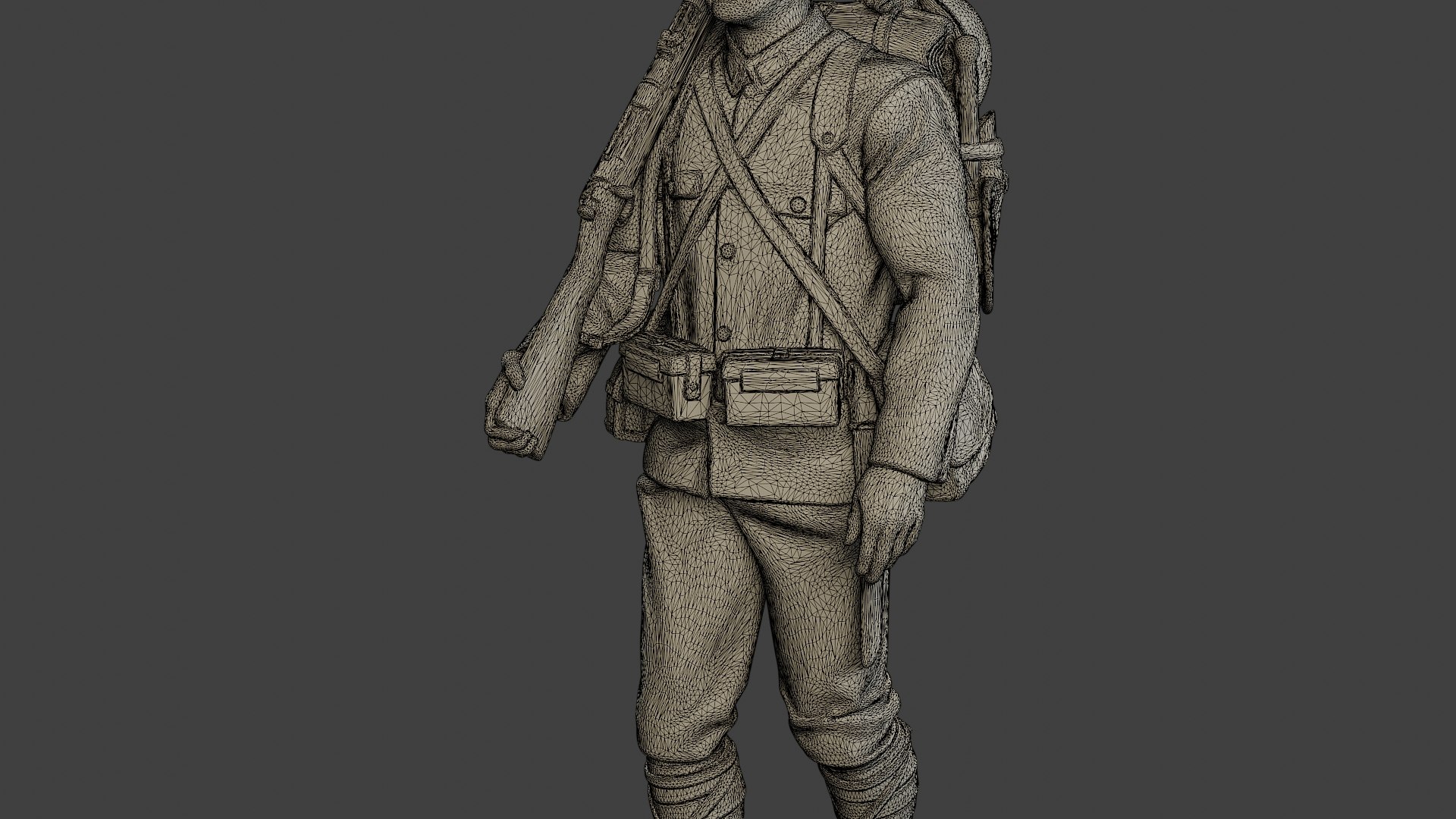 Japanese Soldier Ww2 J1 Pack2 3D Model - TurboSquid 1892147