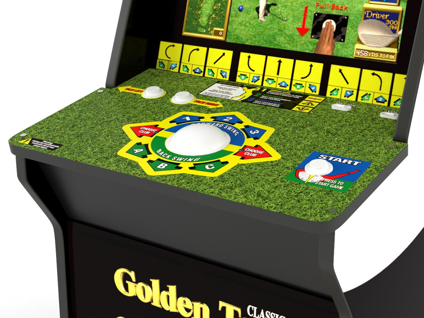 Golden Tee Arcade Machine 3D Model - TurboSquid 1626781