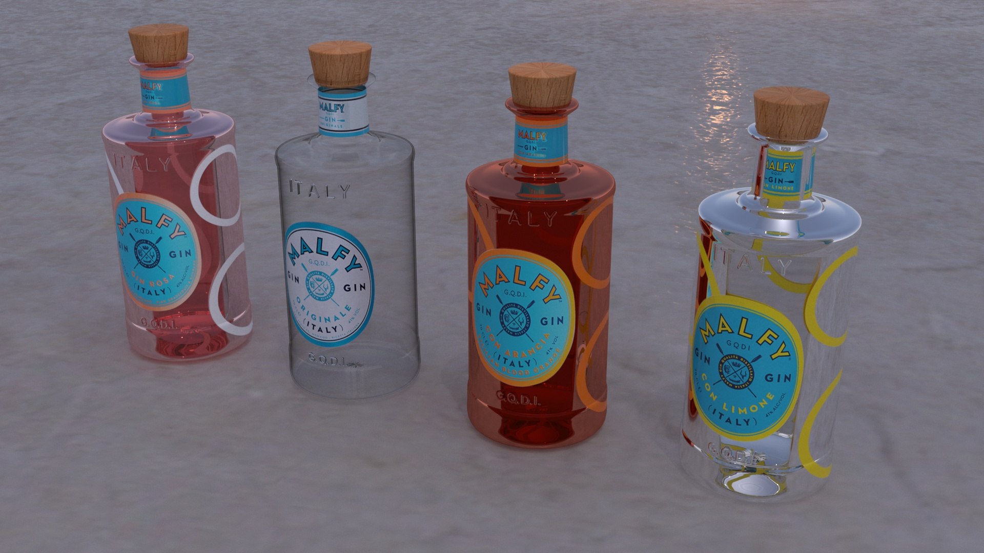 3D Malfy Boat - TurboSquid 1972654