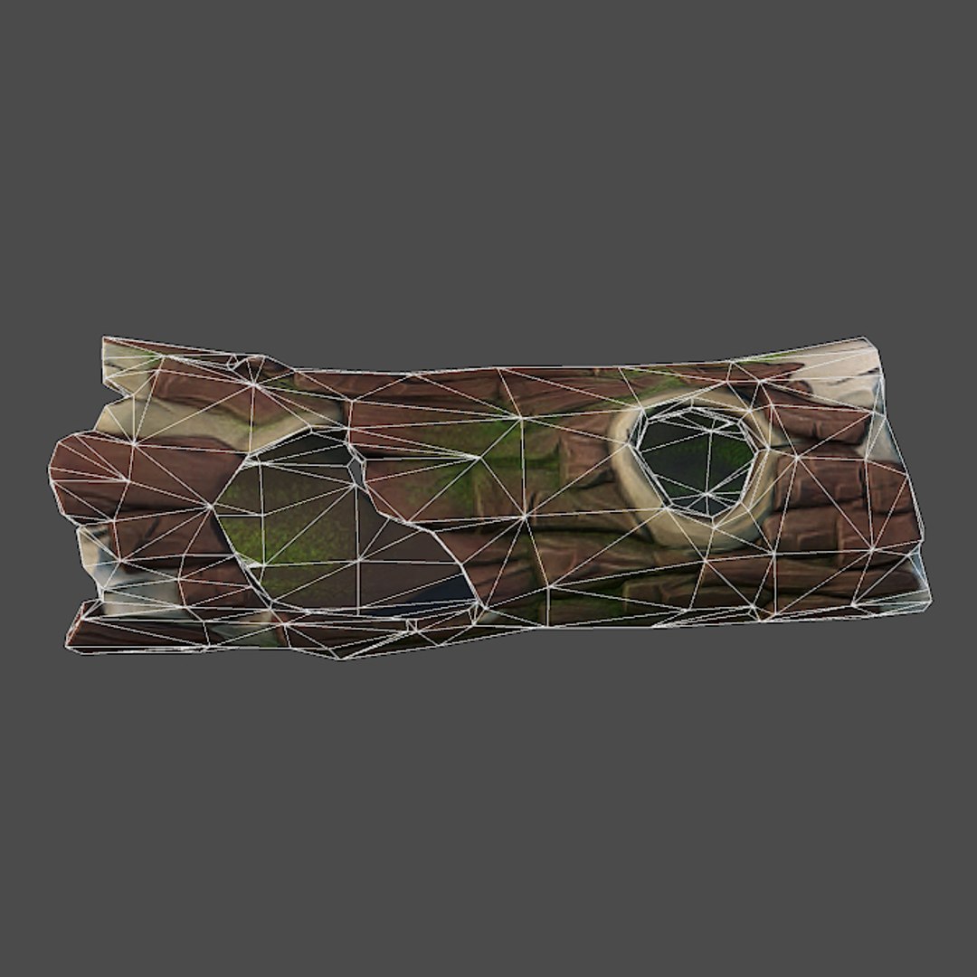 Cartoon Toon Log 3d 3ds