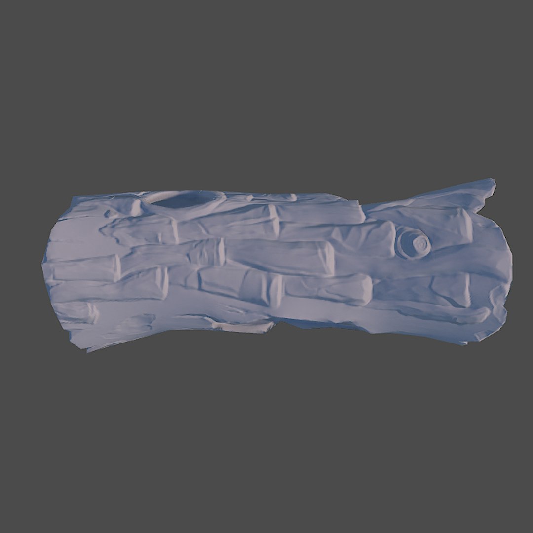 Cartoon Toon Log 3d 3ds