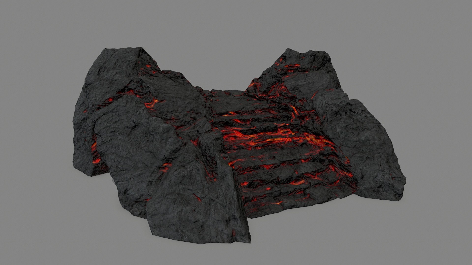 Lava Stairs 3D Model - TurboSquid 2143210