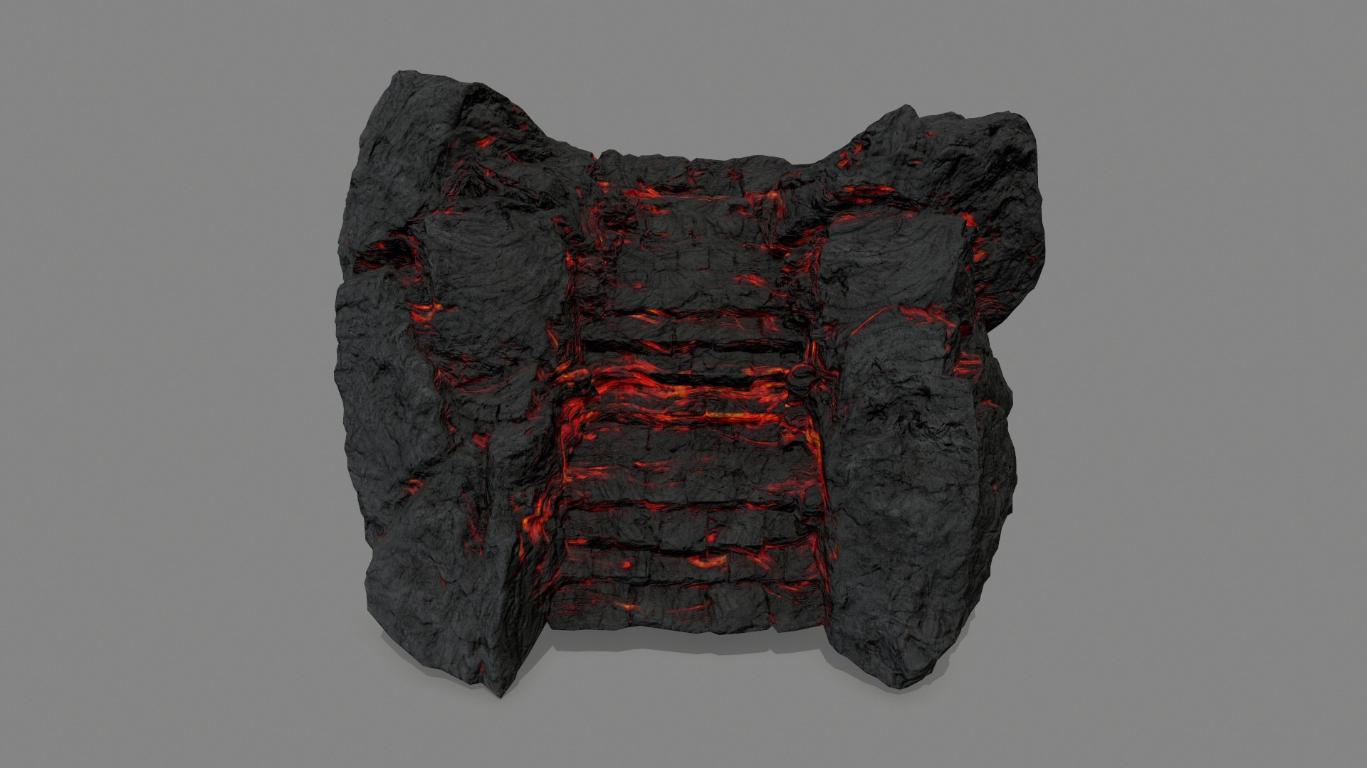 Lava Stairs 3D Model - TurboSquid 2143210