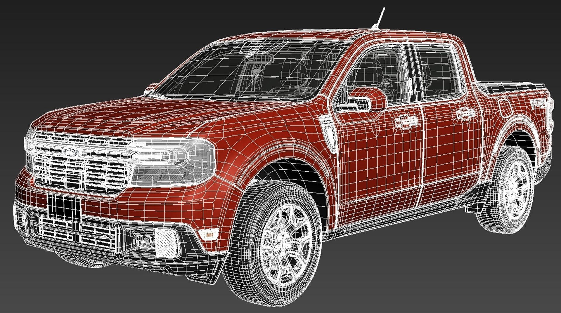 Ford Maverick Lariat FX4 2022 3D - TurboSquid 2224165