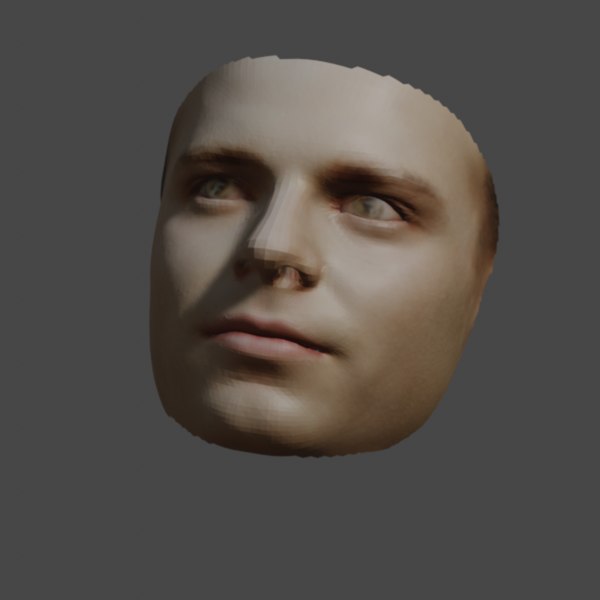 Paul Bettany Face - R1 3D model - TurboSquid 1971721