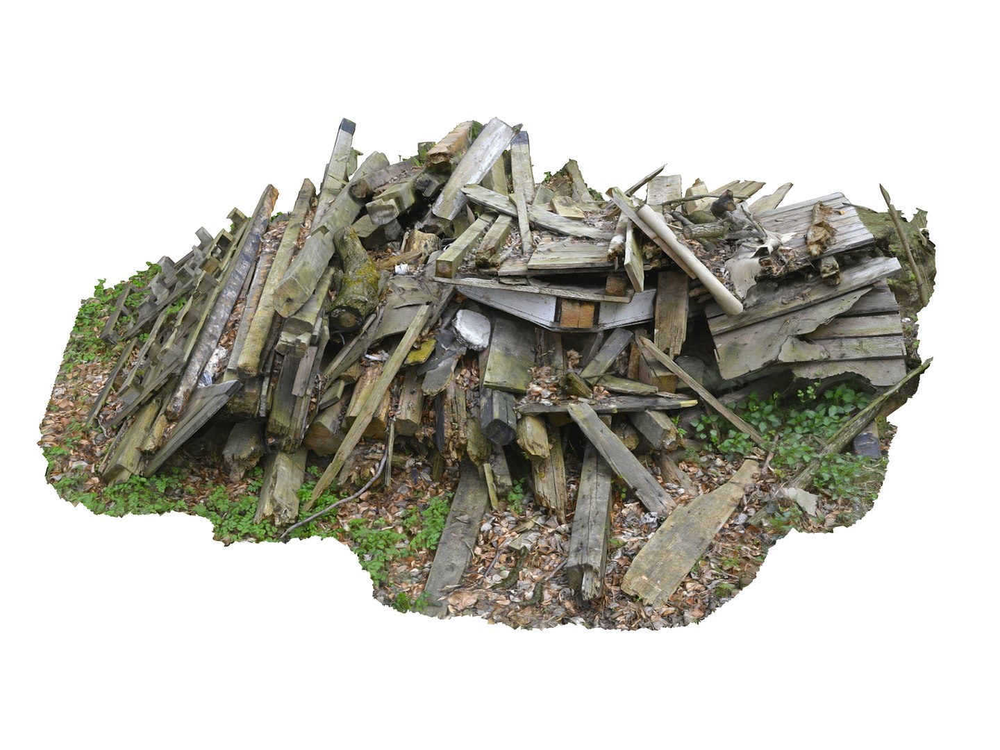3D Demolished Building Ultra Hd Model - TurboSquid 1397021
