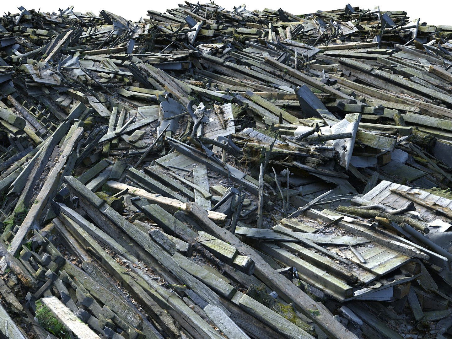 3D Demolished Building Ultra Hd Model - TurboSquid 1397021