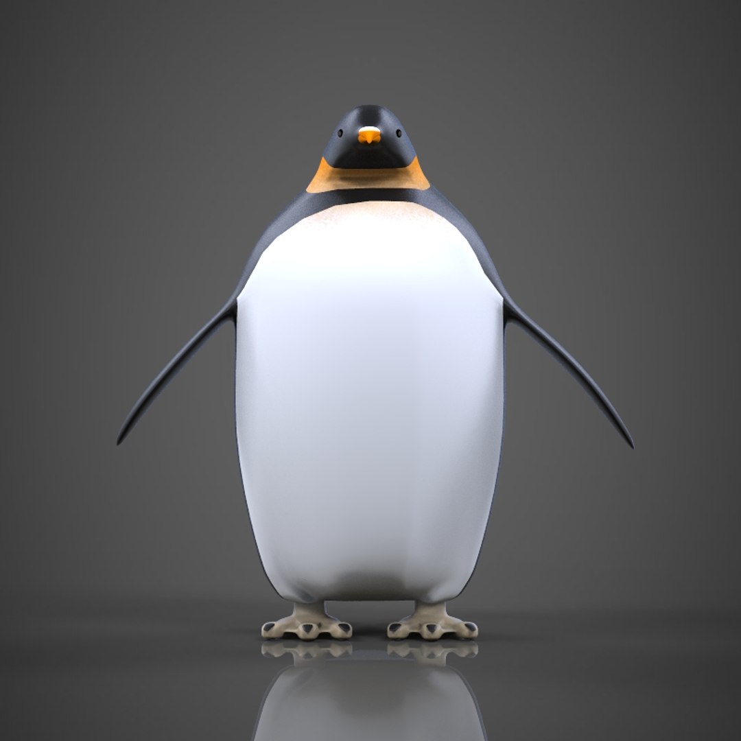 Penguin Bird Model - TurboSquid 1385582