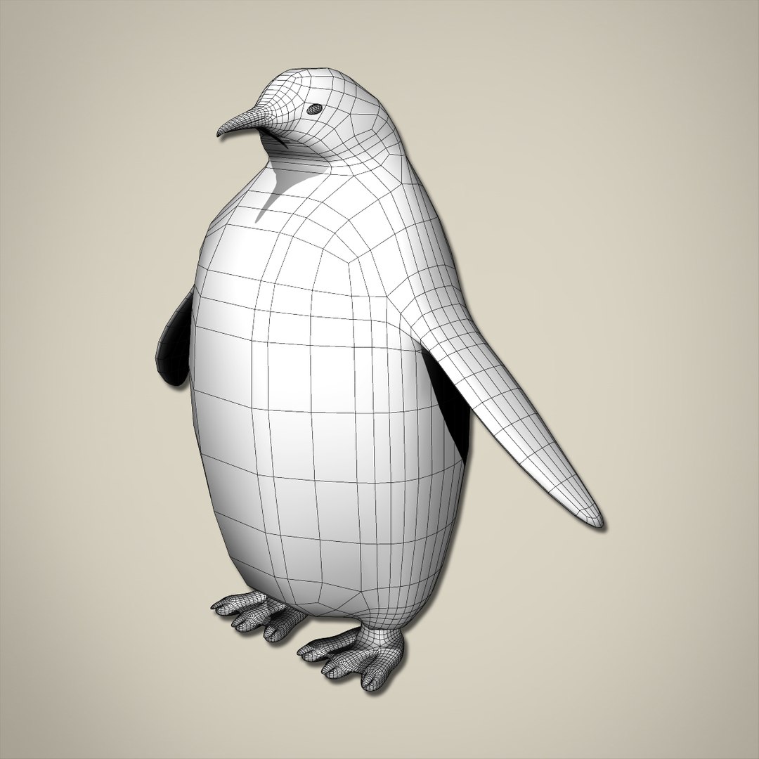Penguin Bird Model - TurboSquid 1385582