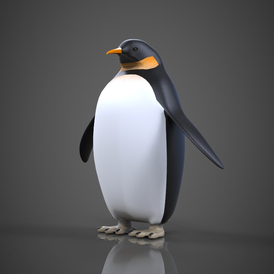 Penguin Bird Model - TurboSquid 1385582