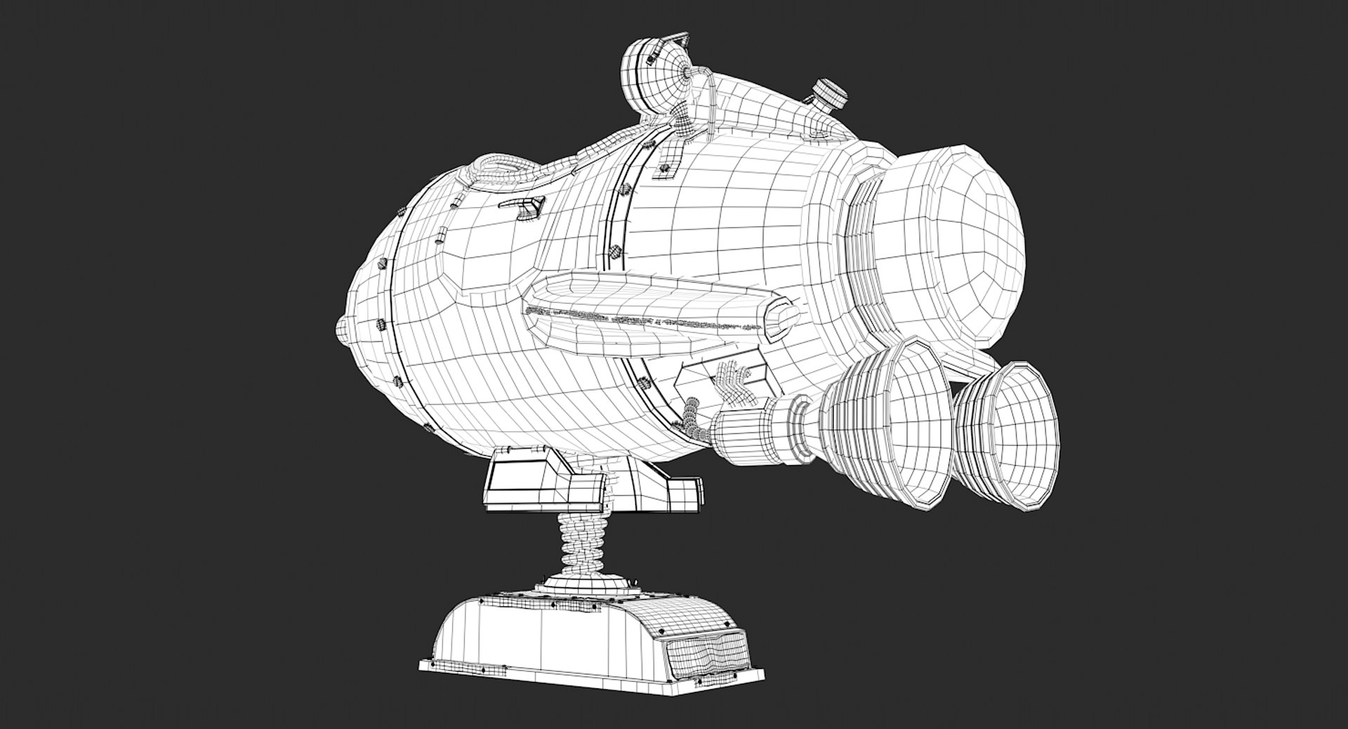 3D coin space ship s - TurboSquid 1356155