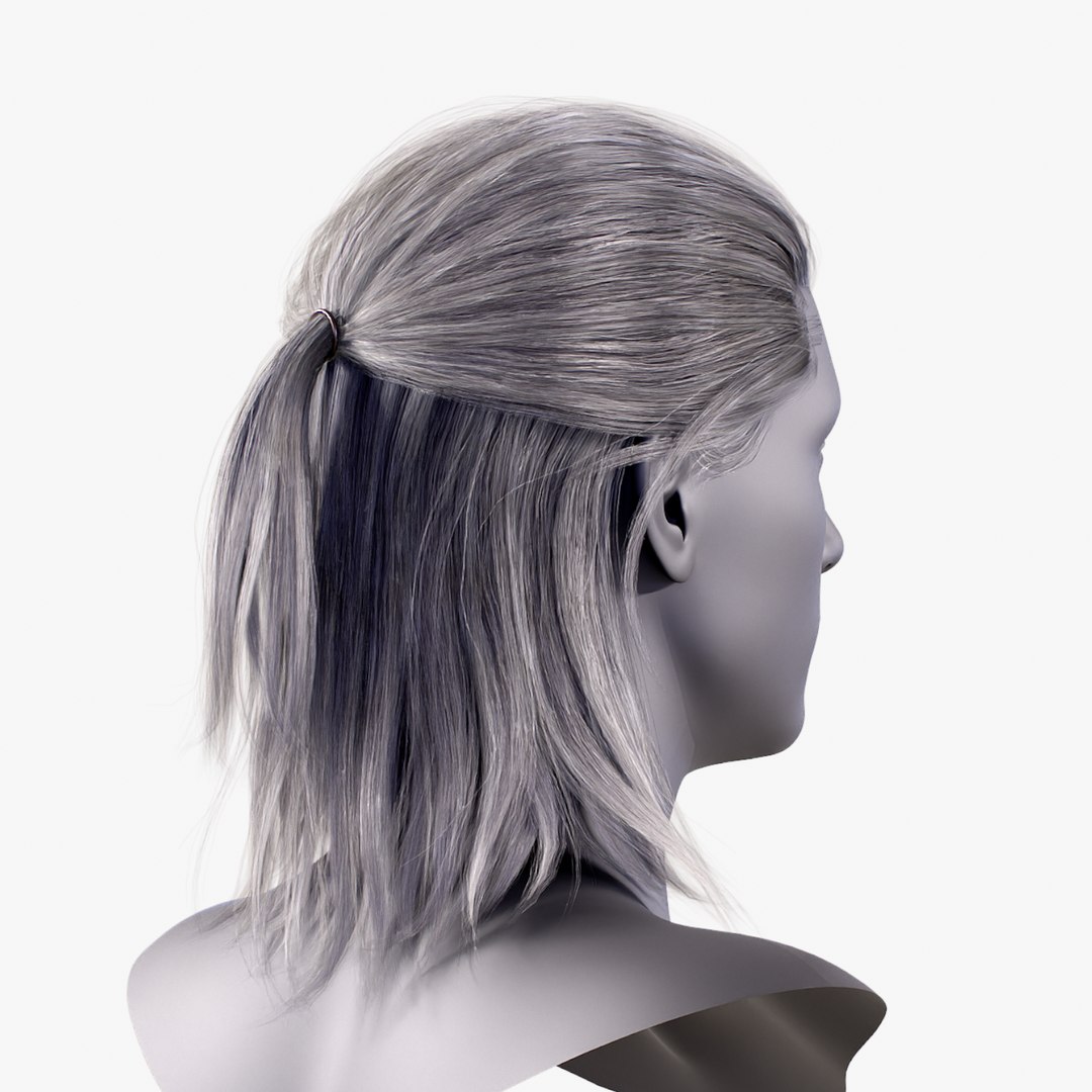 3D Real Time Hair Card Male Hairstyle - TurboSquid 2065162