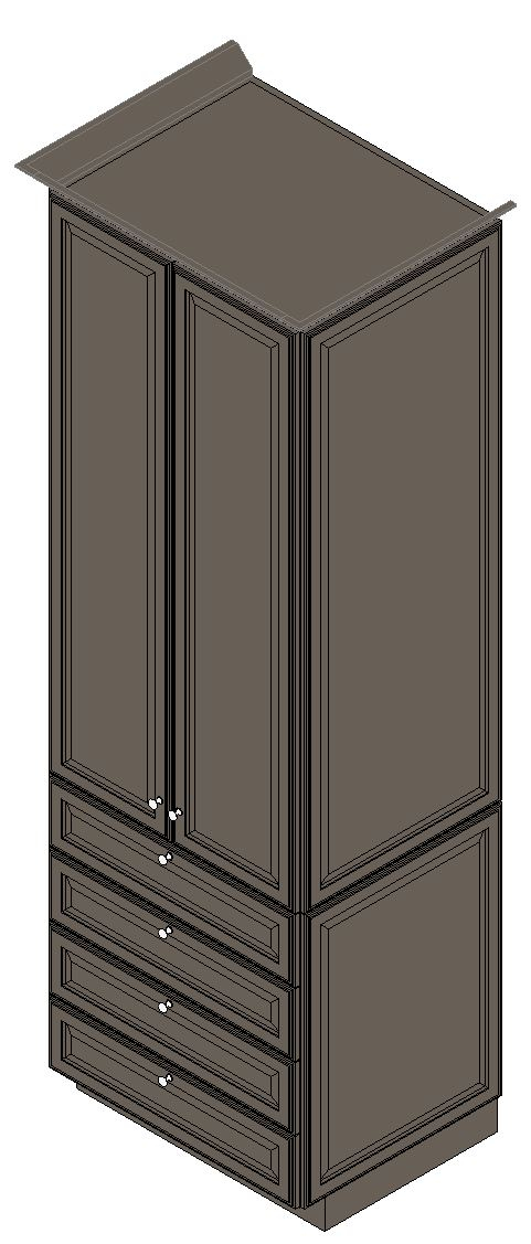 revit cabinets cabinetry traditional rfa