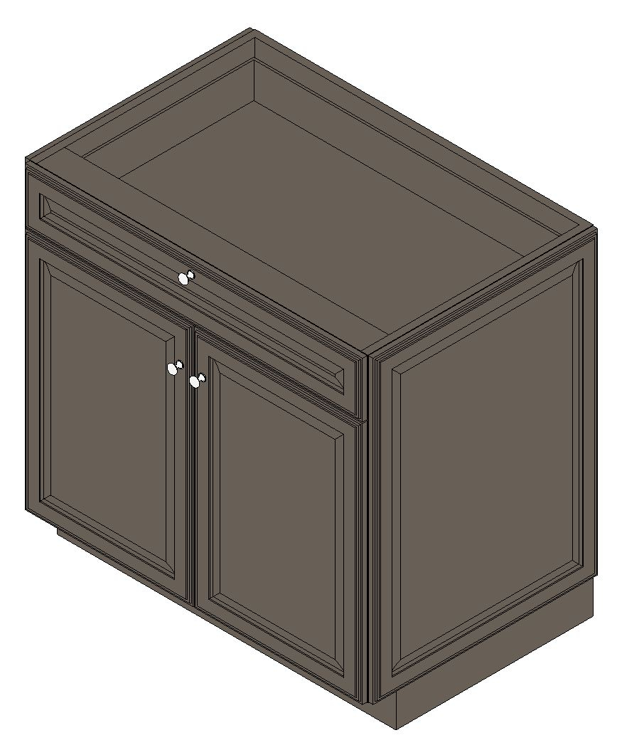 revit cabinets cabinetry traditional rfa