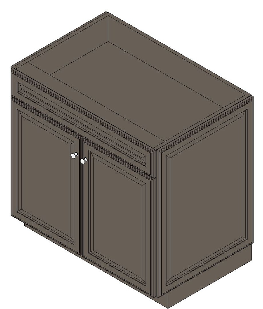 Revit Cabinets Cabinetry Traditional Rfa