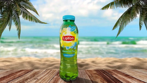 modelo 3d Botella de té helado Lipton - TurboSquid 1606618