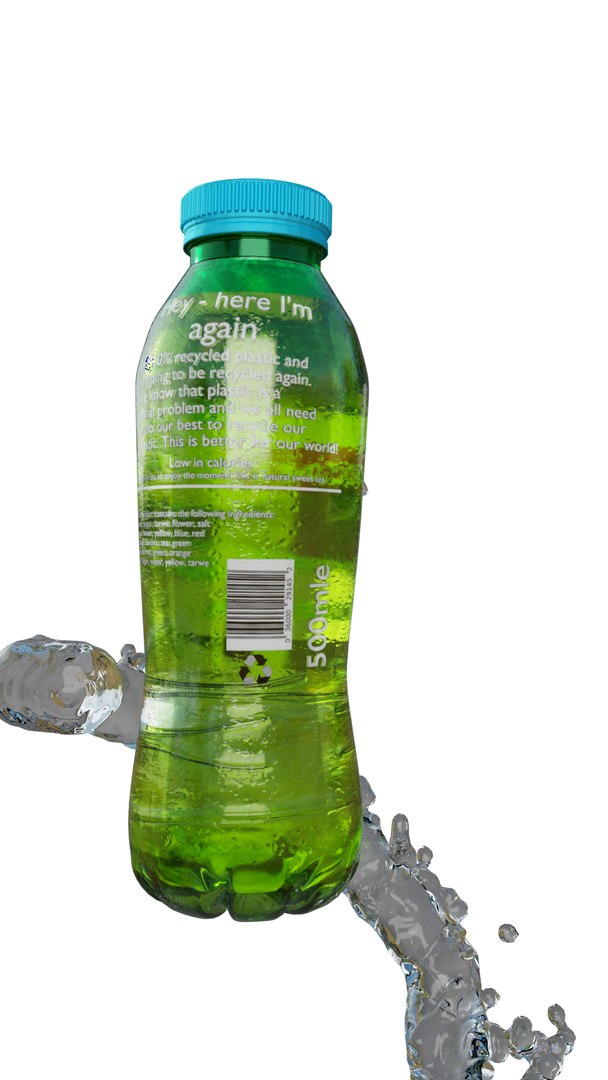 3D Photorealistic Lipton Bottle - TurboSquid 1606618