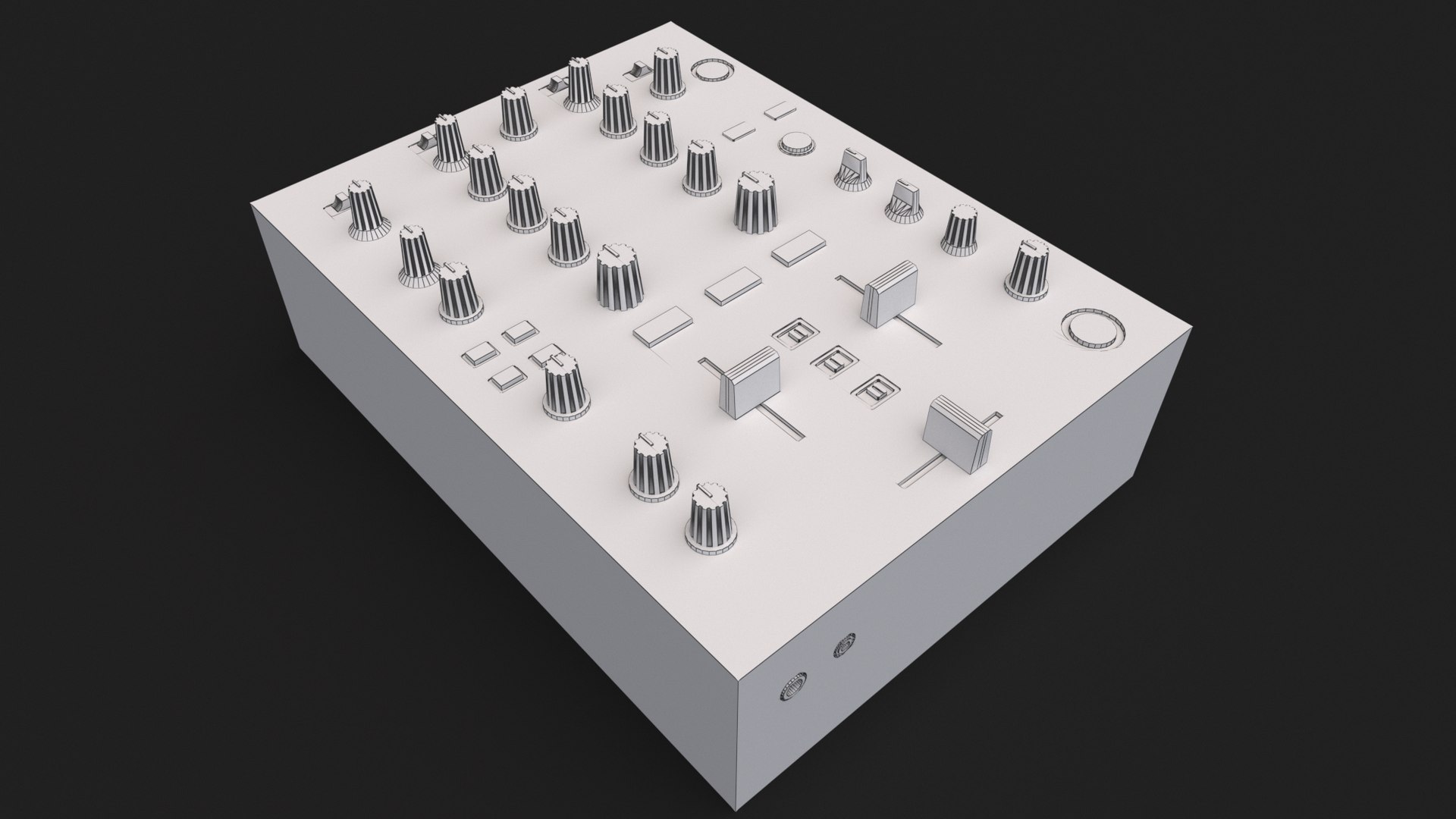 Pioneer DJM-450 3D Model - TurboSquid 1851177