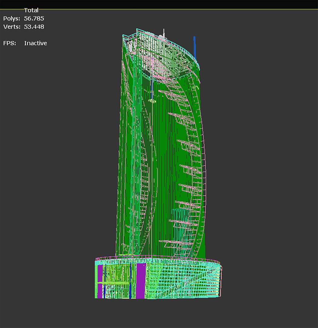 3D Qatar Bank Model - TurboSquid 2170651