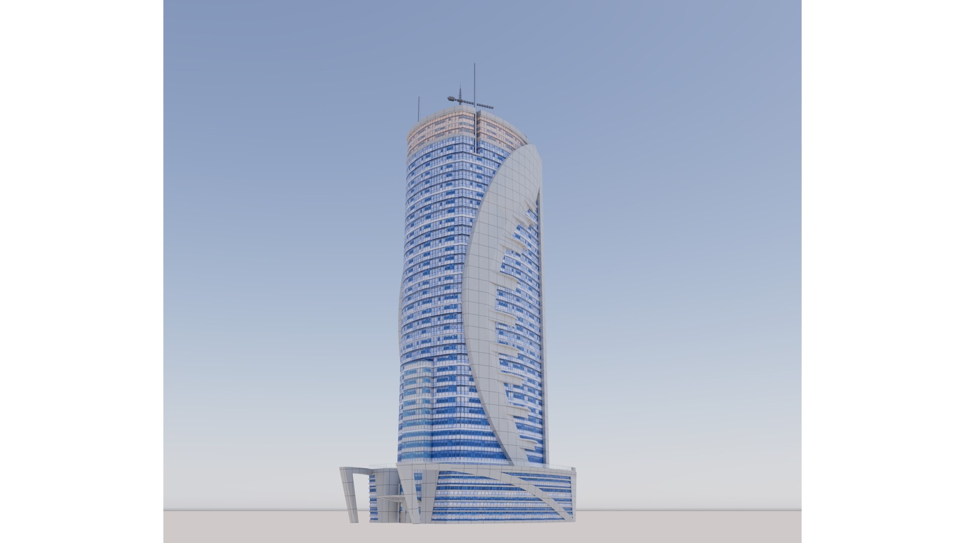 3D Qatar Bank Model - TurboSquid 2170651