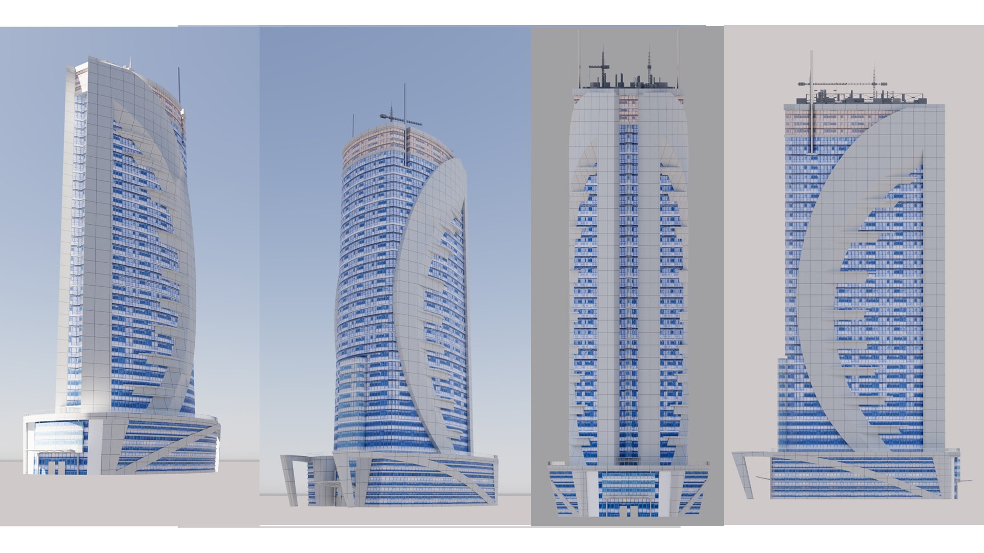 3D Qatar Bank Model - TurboSquid 2170651