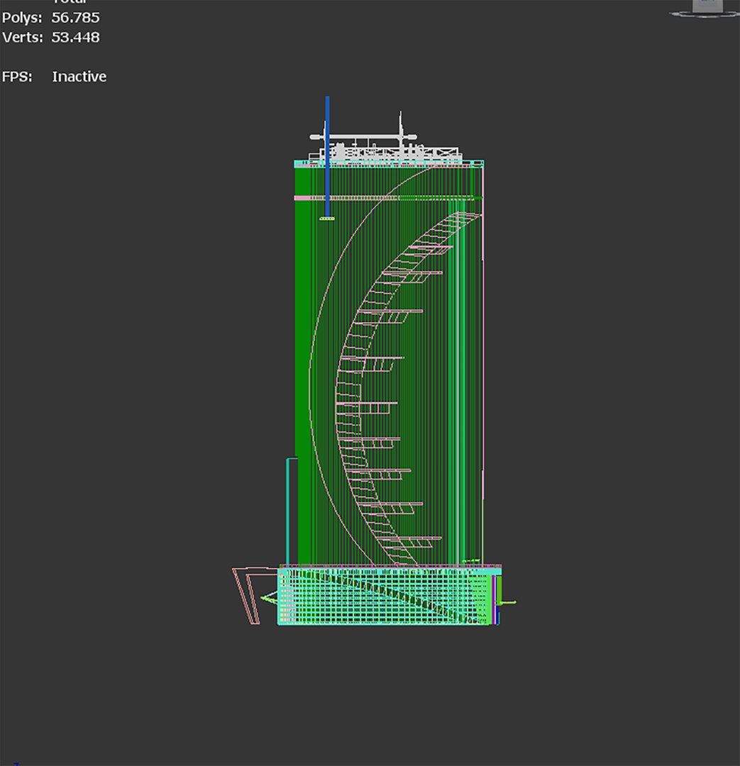 3D Qatar Bank Model - TurboSquid 2170651