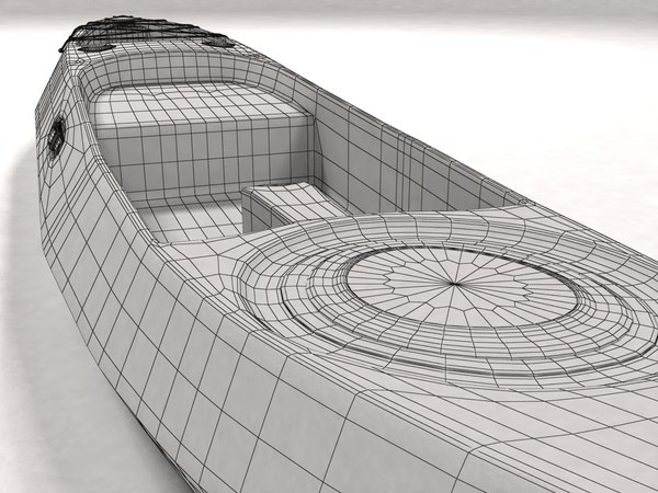 fishing kayak 3d 3ds