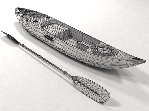 fishing kayak 3d 3ds