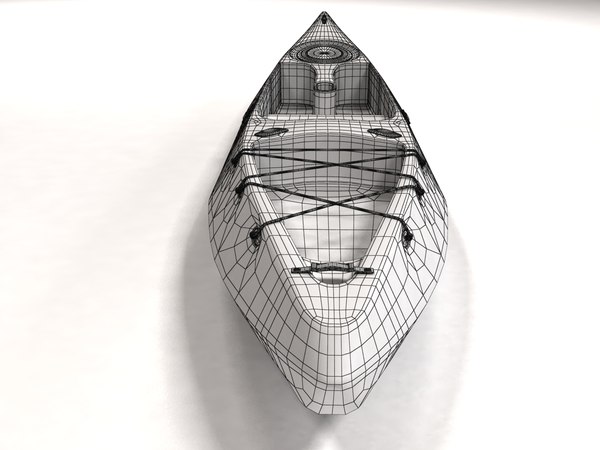 fishing kayak 3d 3ds