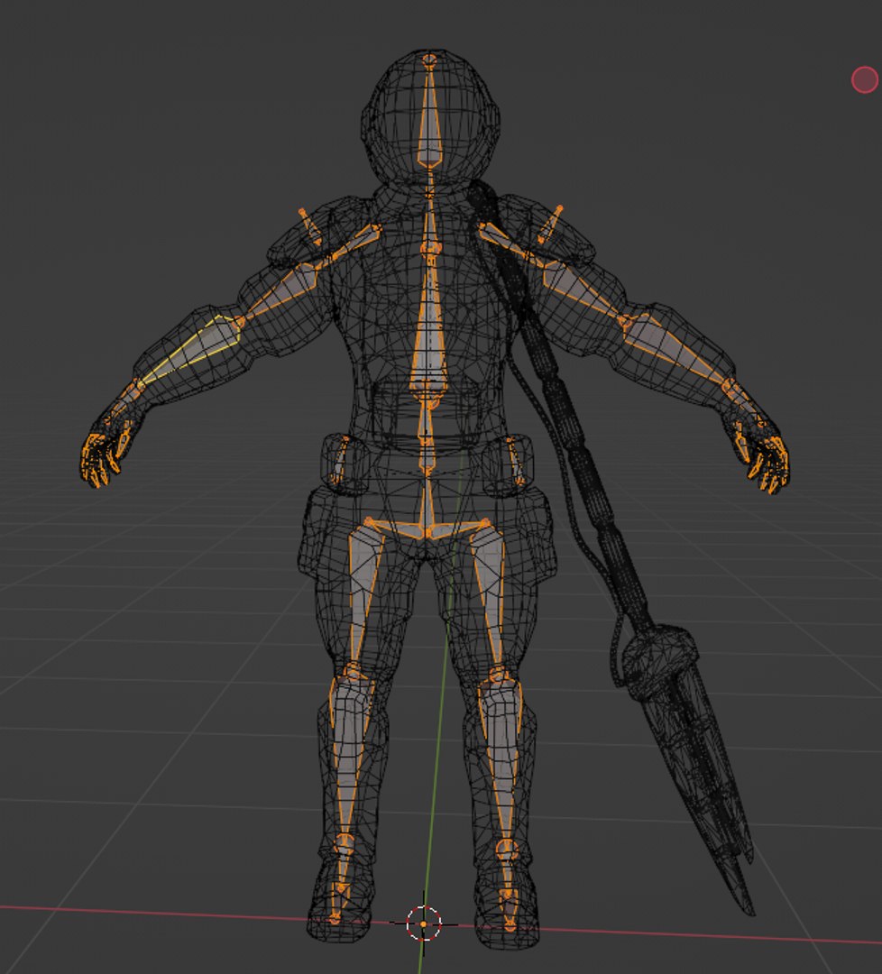 Futuristic Soldier Cyborg Mercenary Techno Assassin 3D - TurboSquid 2090715