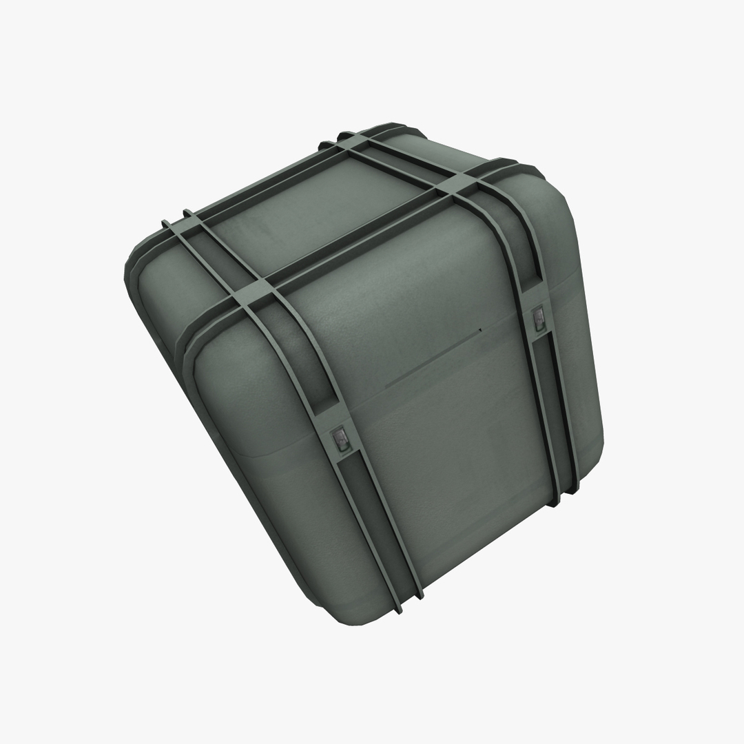 Cube Supply Case 3d Obj
