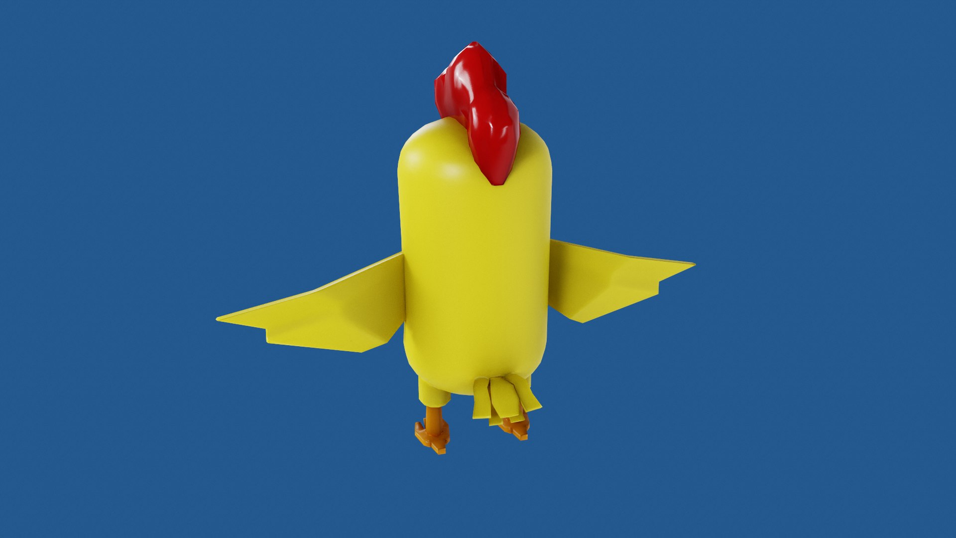 3D Chicken Low-poly - TurboSquid 1814400