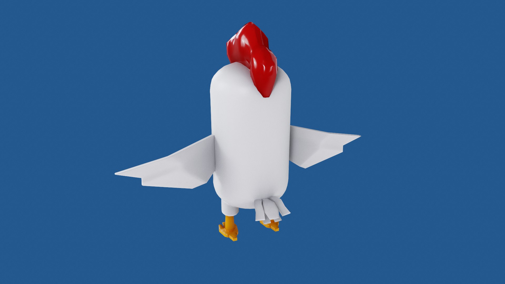 3D Chicken Low-poly - TurboSquid 1814400
