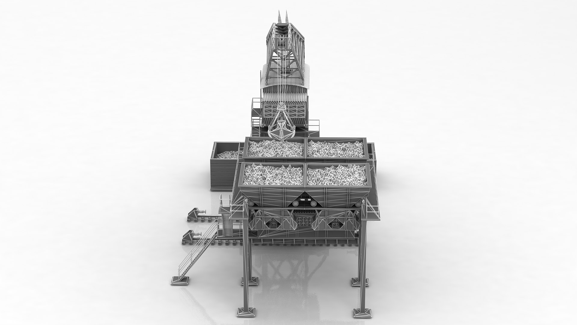 3D Industrial Machine - TurboSquid 1754748