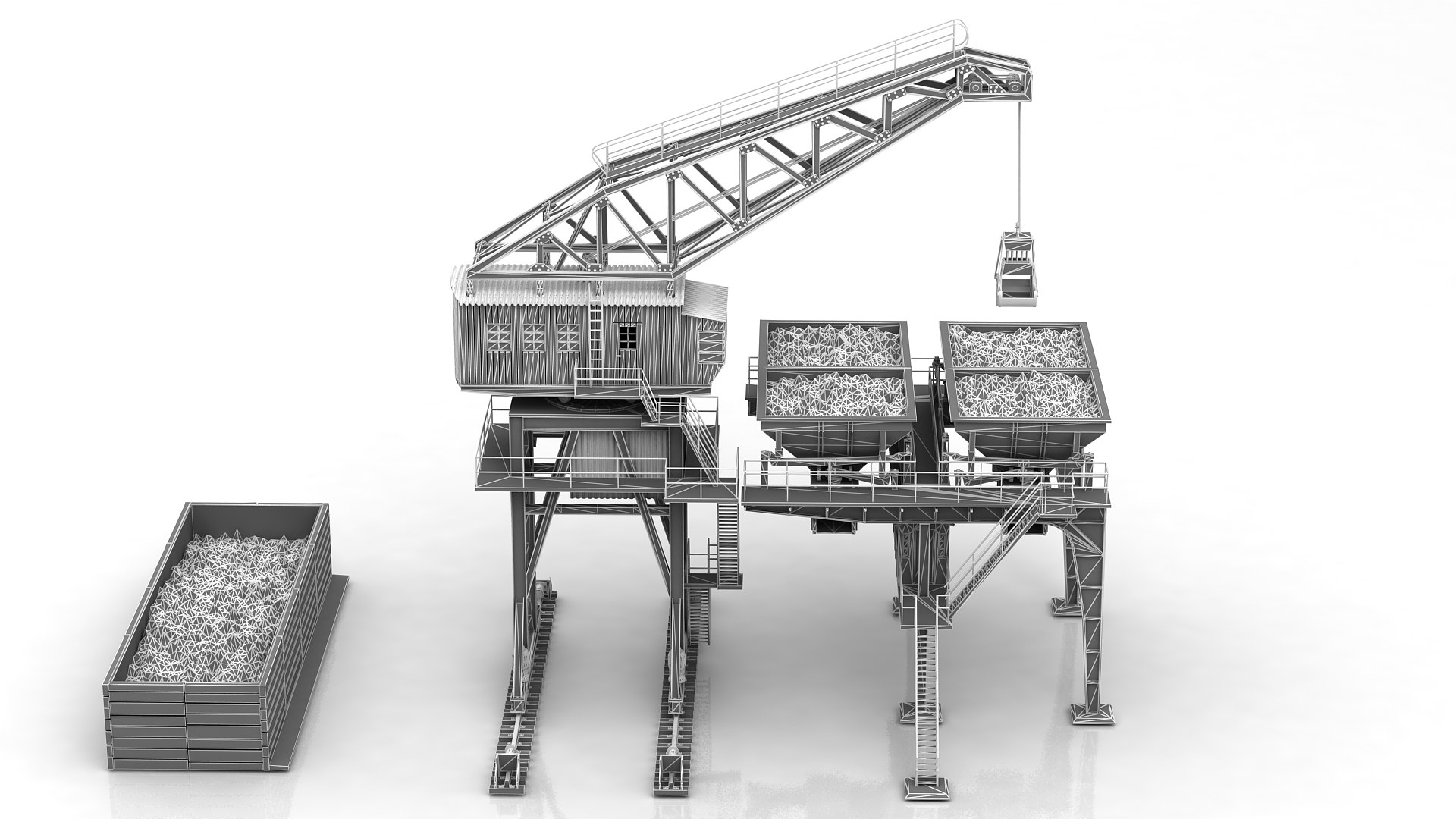 3D Industrial Machine - TurboSquid 1754748